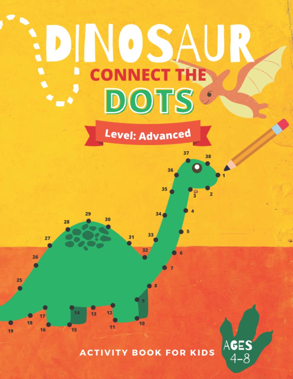 Dinosaur Connect the Dots: Activity Book for Kids Ages 4-8, Coloring ...