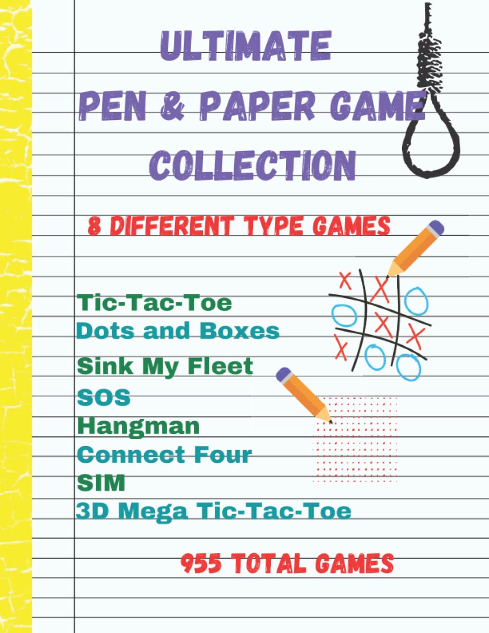 Ultimate Pen & Paper Game Collection • Dots & Boxes • Tic-Tac-Toe, Dots ...