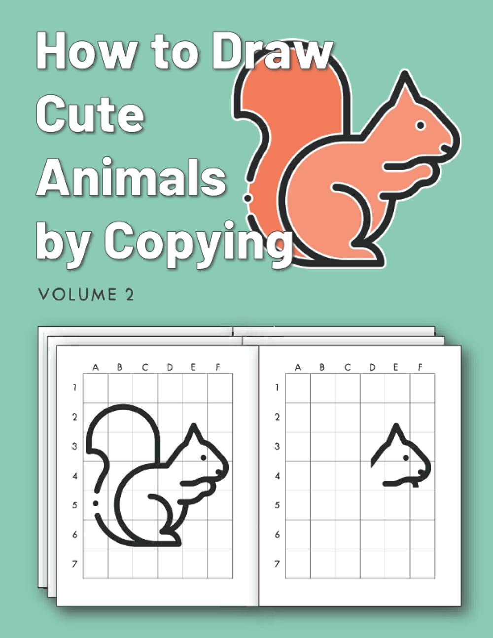 How to Draw Cute Animals by Copying: Activity book to draw animals ...
