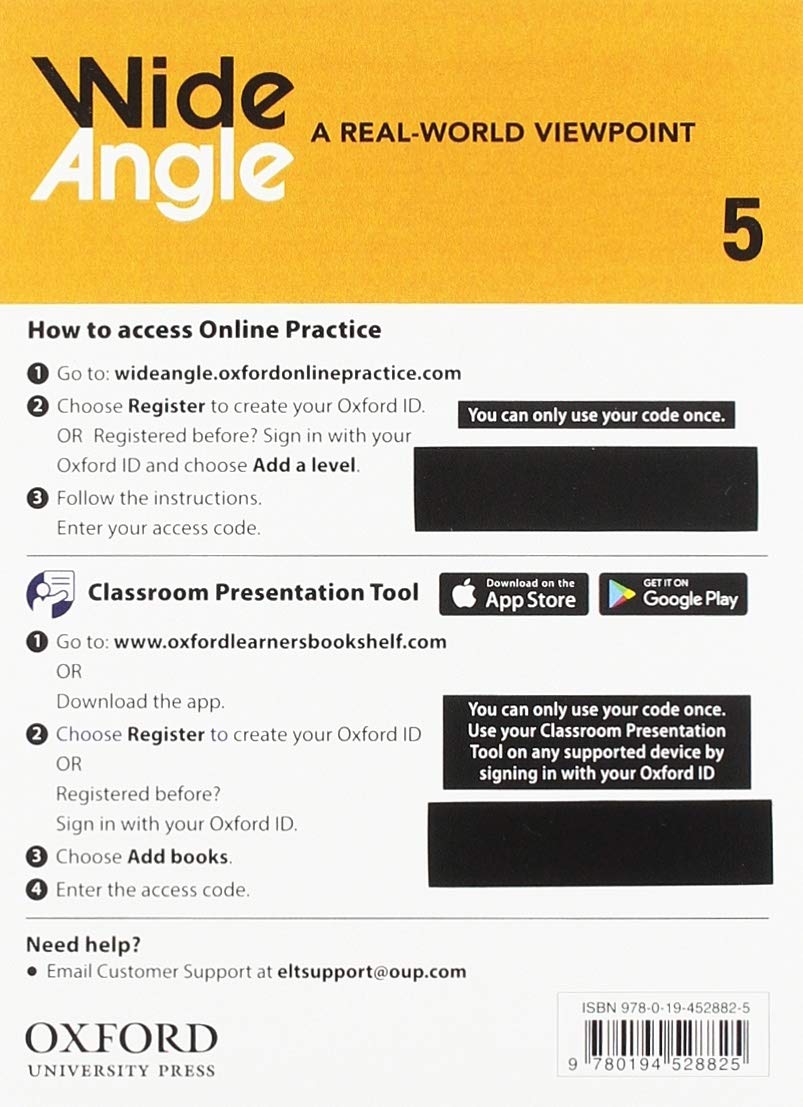 Wide Angle 5 Online Practice Teacher Access Card Pack by Oxford | Goodreads