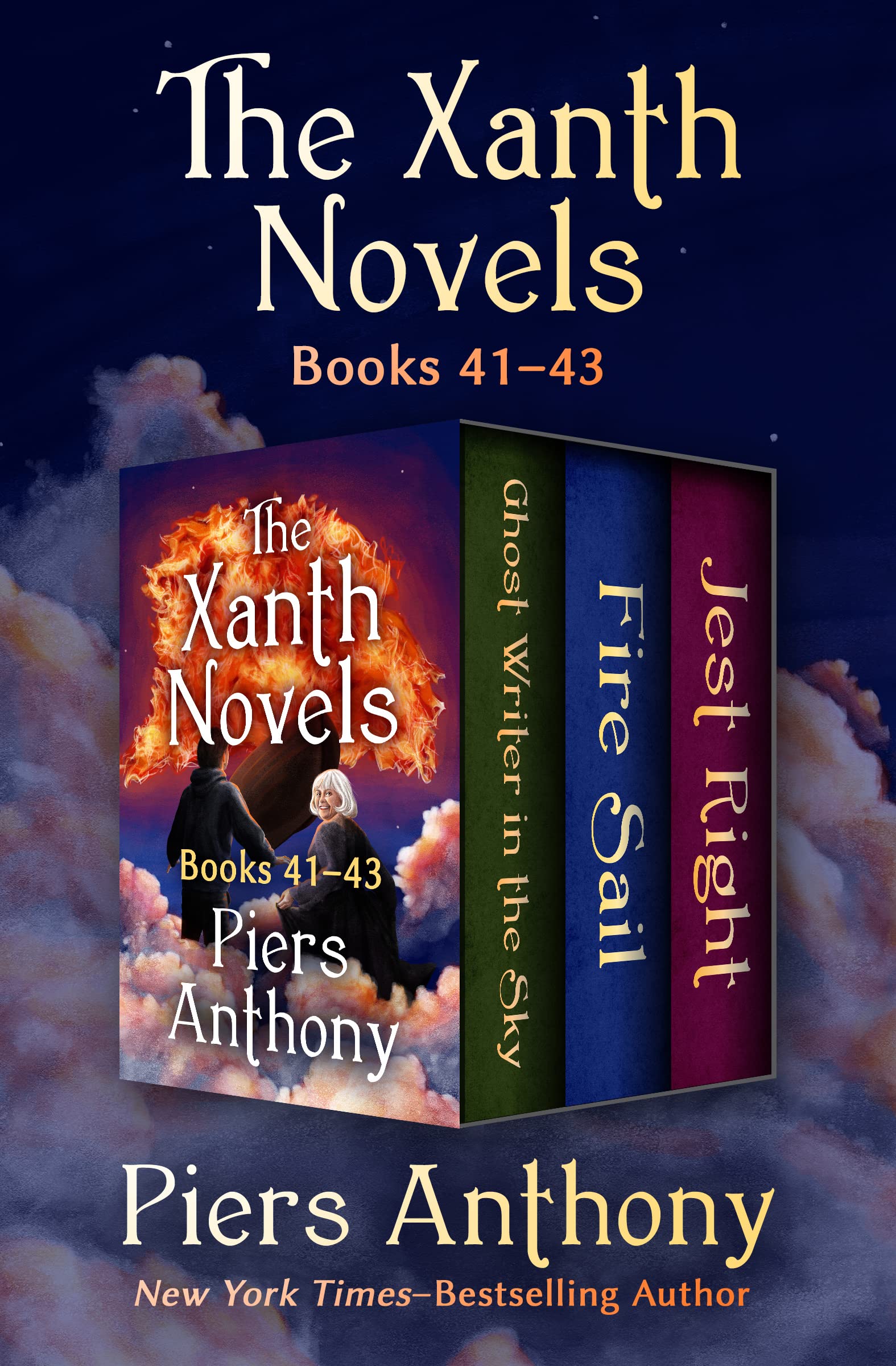 The Xanth Novels, Books 41–43: Ghost Writer in the Sky, Fire Sail, and ...