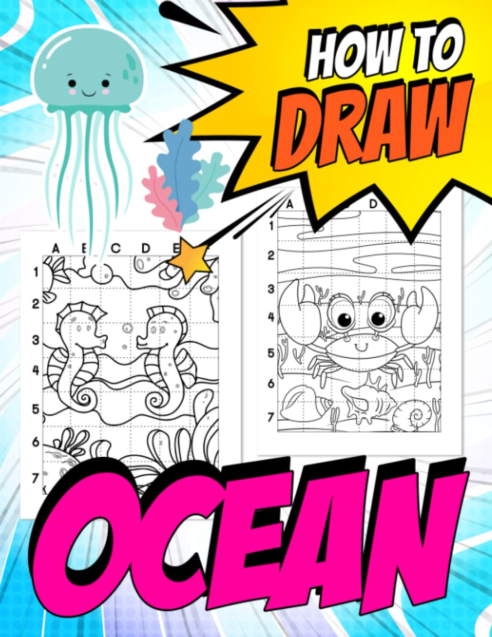 How To Draw Ocean: Step-By-Step Guide Book For Drawing With 30 Pictures ...