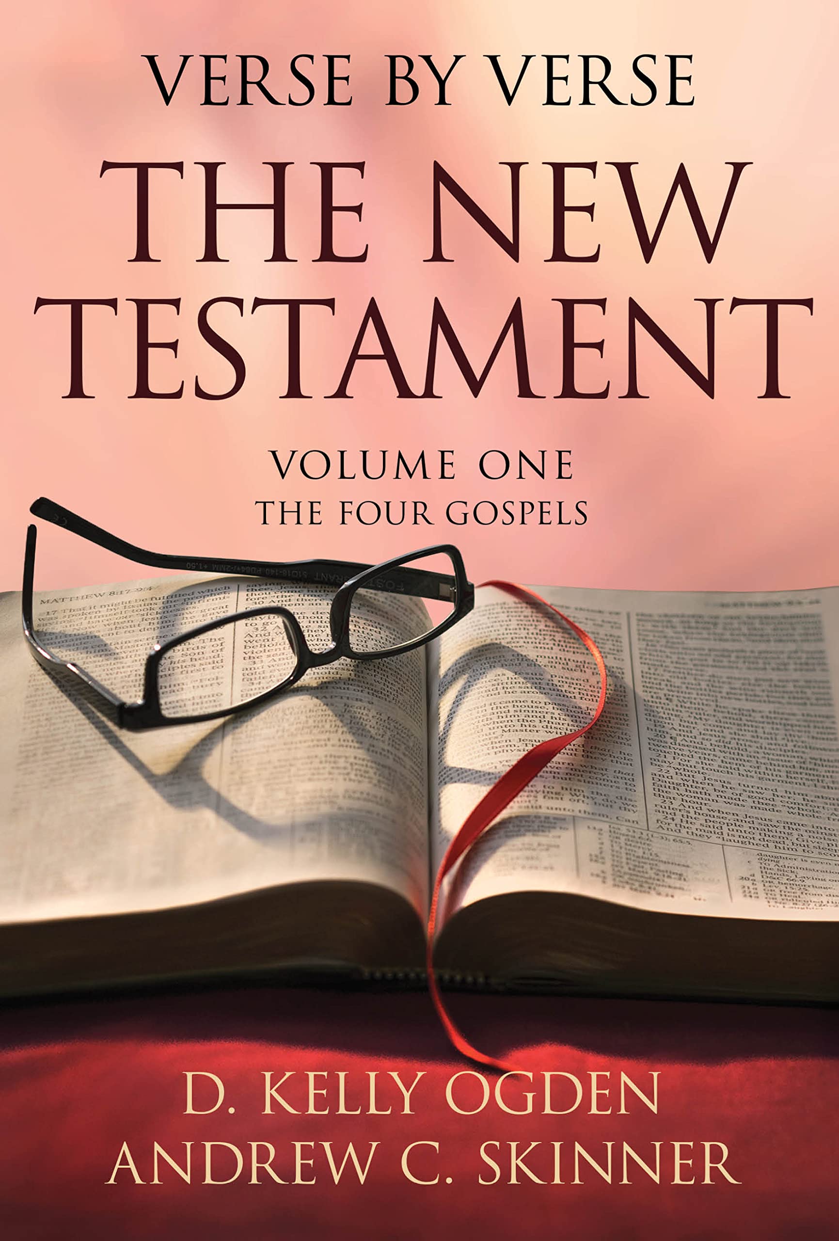 Verse by Verse, The New Testament, Volume 1: The Four Gospels Paperback ...
