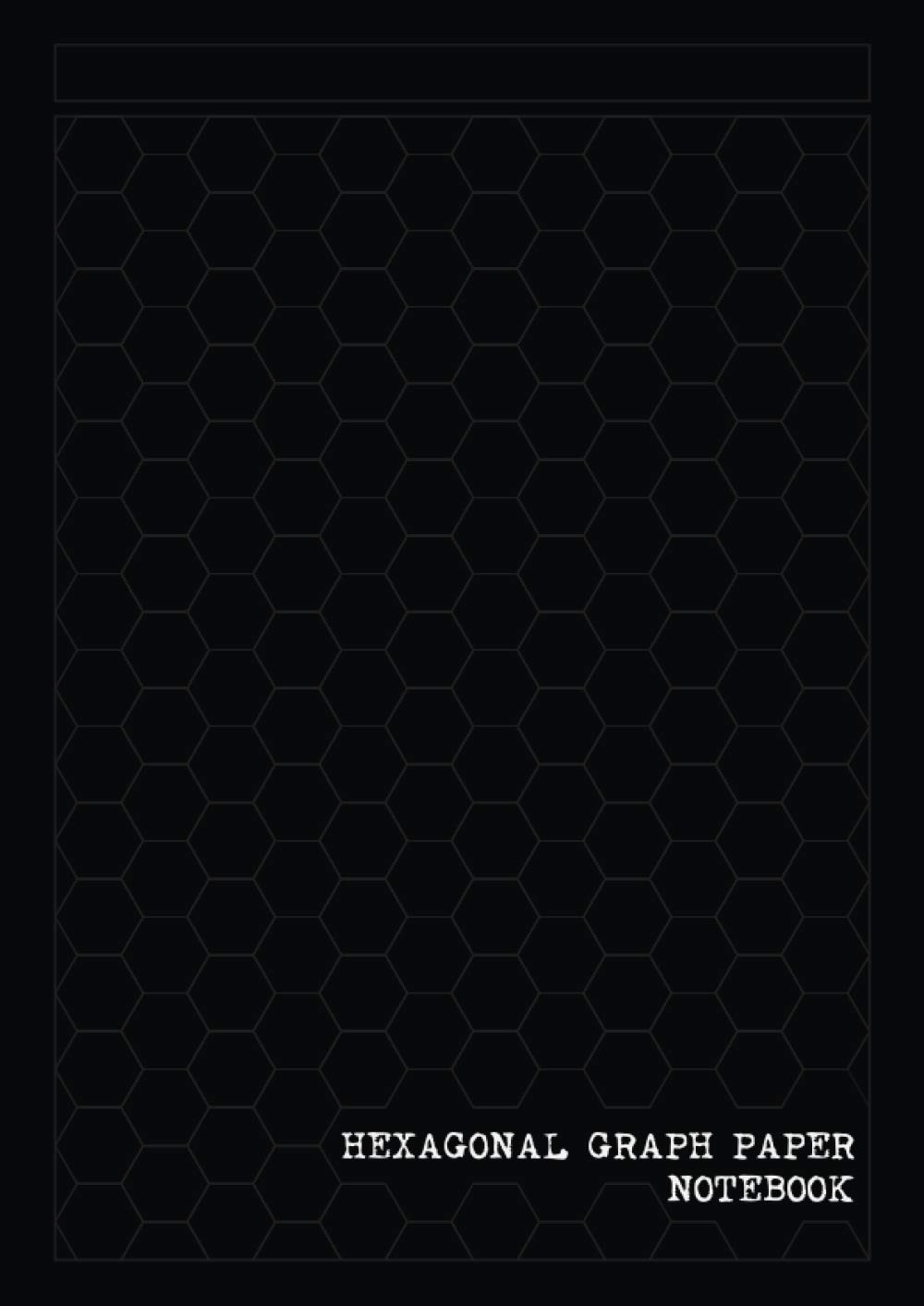 Hexagonal Graph Paper Notebook: A4 Hexagon Graph Paper 20mm 2cm Hex ...