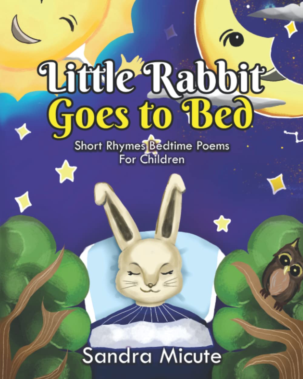 Little Rabbit Goes To Bed: Short Rhymed Bedtime Poems For Children ...