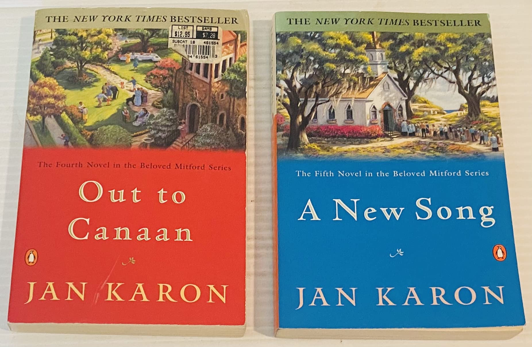2 Jan Karon Books! 1) Out of Canaan 2) A New Song by Jan Karon | Goodreads