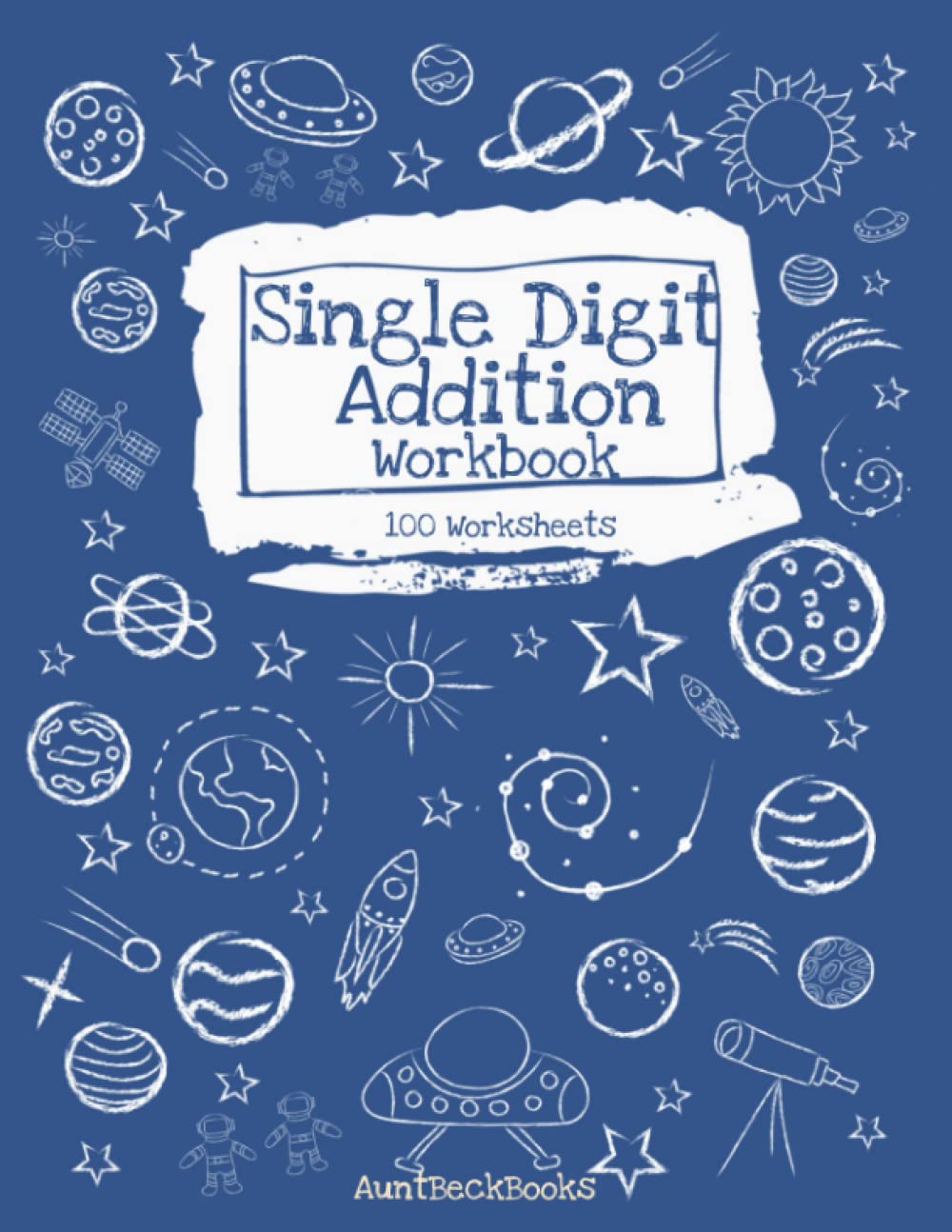 Single Digit Addition Workbook: Single Digit Addition Practice Math ...
