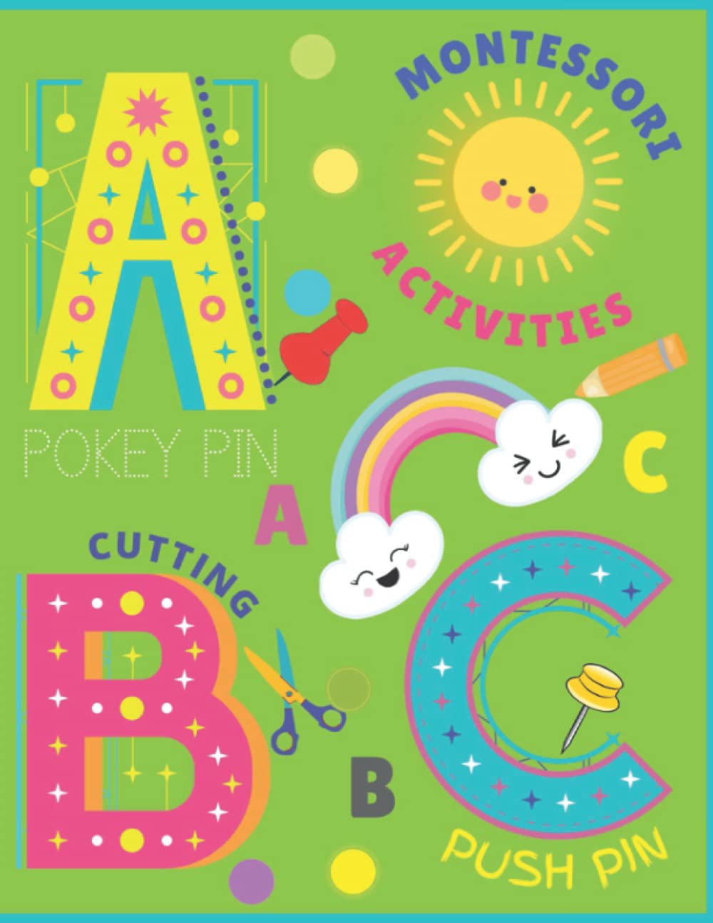 ABC Montessori Push Pin Activities: Preschool Material Alphabet Pokey ...