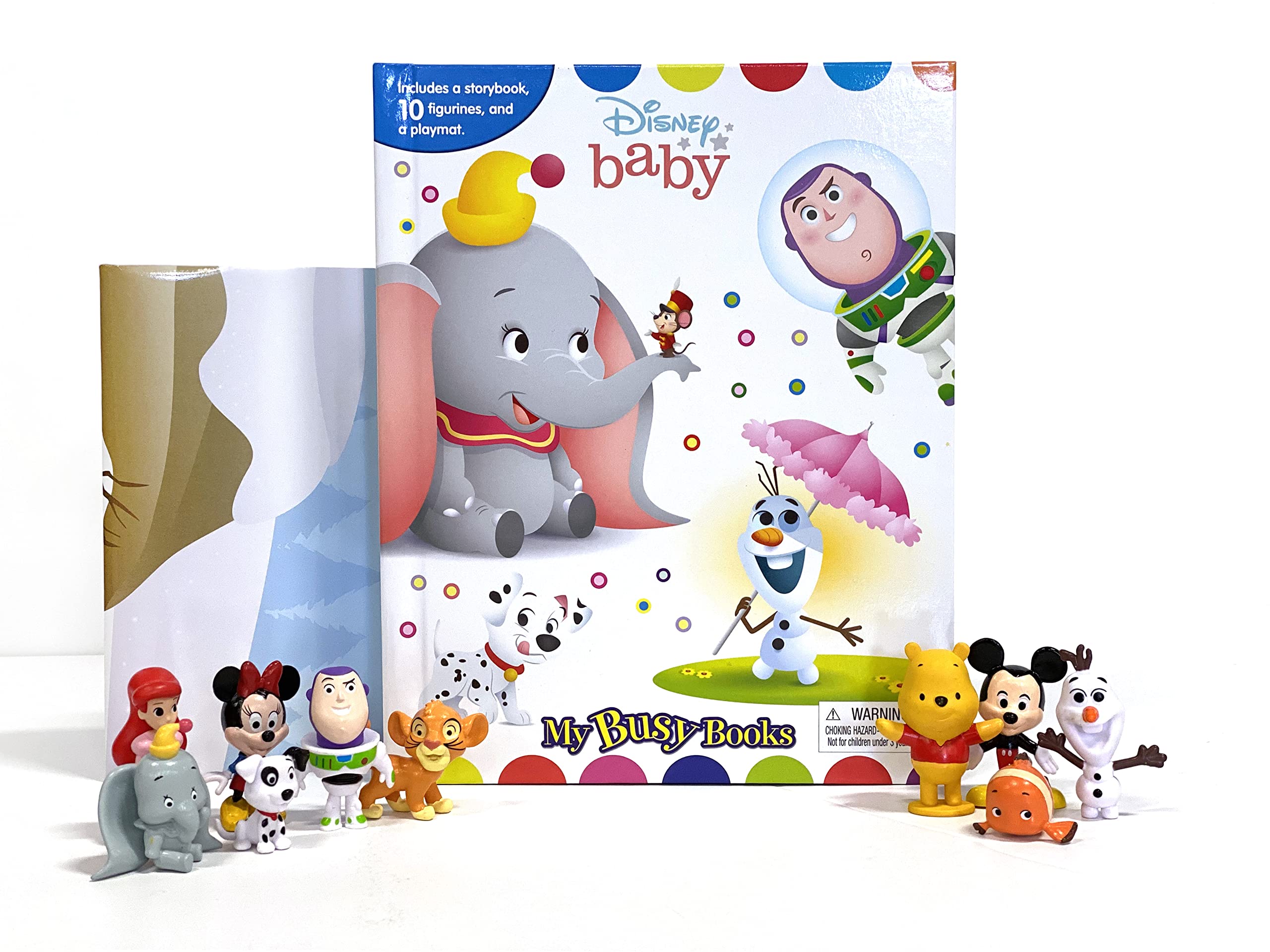 Disney Baby My Busy Books - Storybook, 10 figurines, playmat by Phidal Publishing | Goodreads