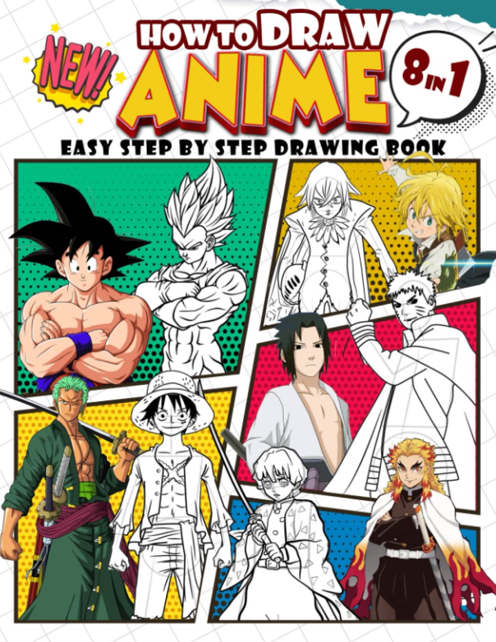 How To Draw Anime Character: New Version Learn To Draw Characters Step ...
