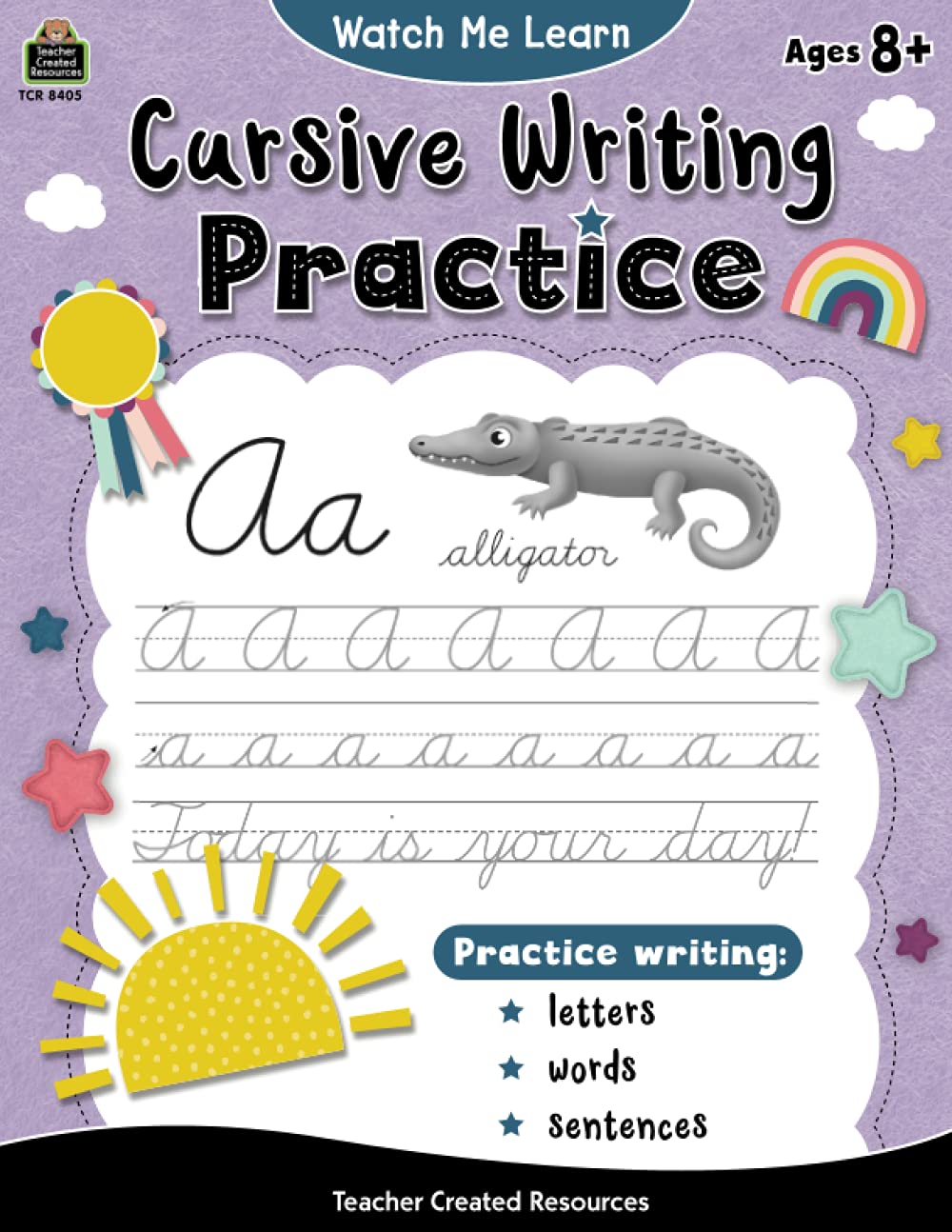 Cursive Writing Practice: Watch Me Learn: Ages 8+ by Mara Guckian ...
