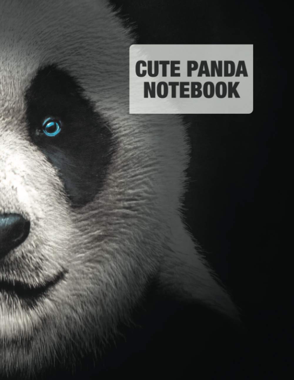 Cute Panda Notebook: Earth Note Endangered Animal Series - Panda Face ...