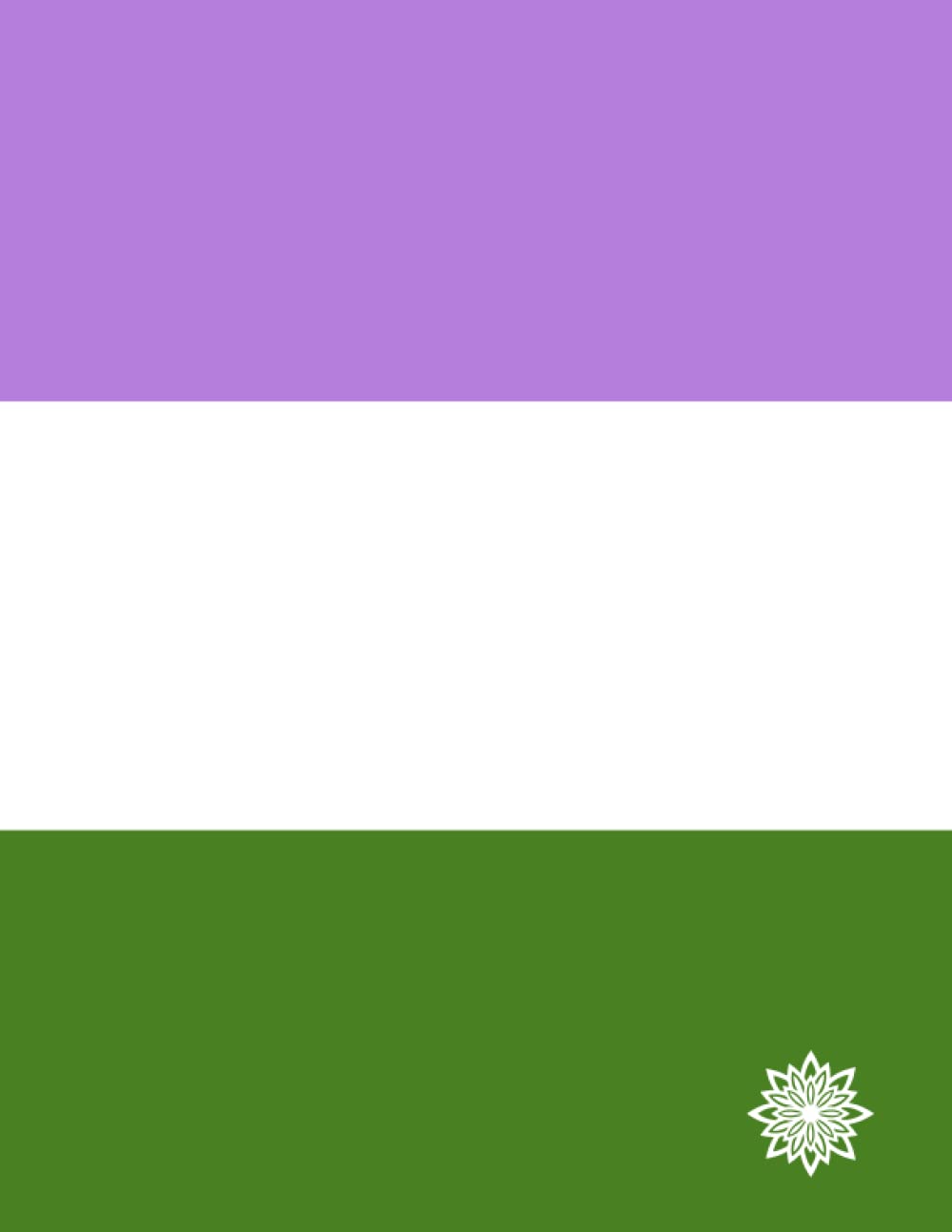 Genderqueer LGBTQIA+ Pride Flag Large Notebook by Gomez Deluxe Designs ...