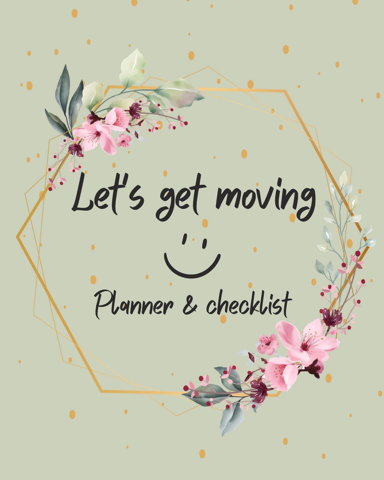 Moving planner & checklist: Beautiful and well designed moving planner ...