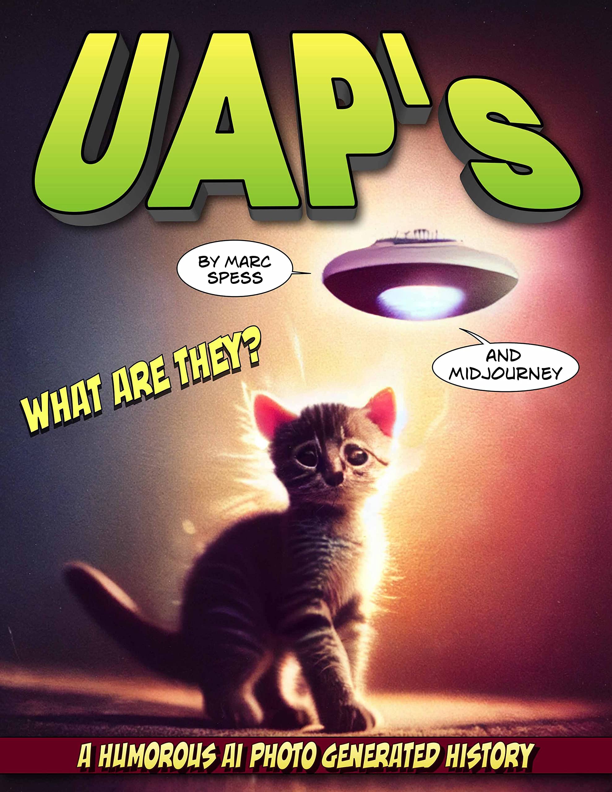 UAP's, What Are They? A Humorous AI Generated History by Marc Spess ...