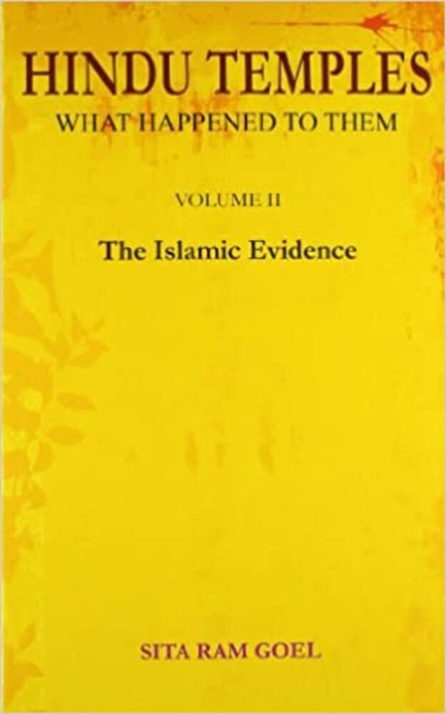 Hindu Temples - What Happened to Them: Volume 2 by Sita Ram Goel ...