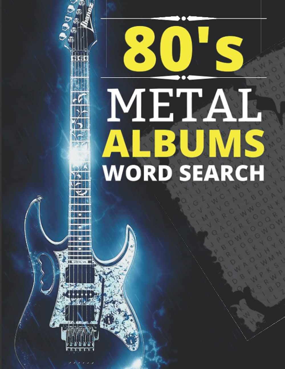80's Metal Albums Word Search: Heavy Metal Bands and Songs from the ...