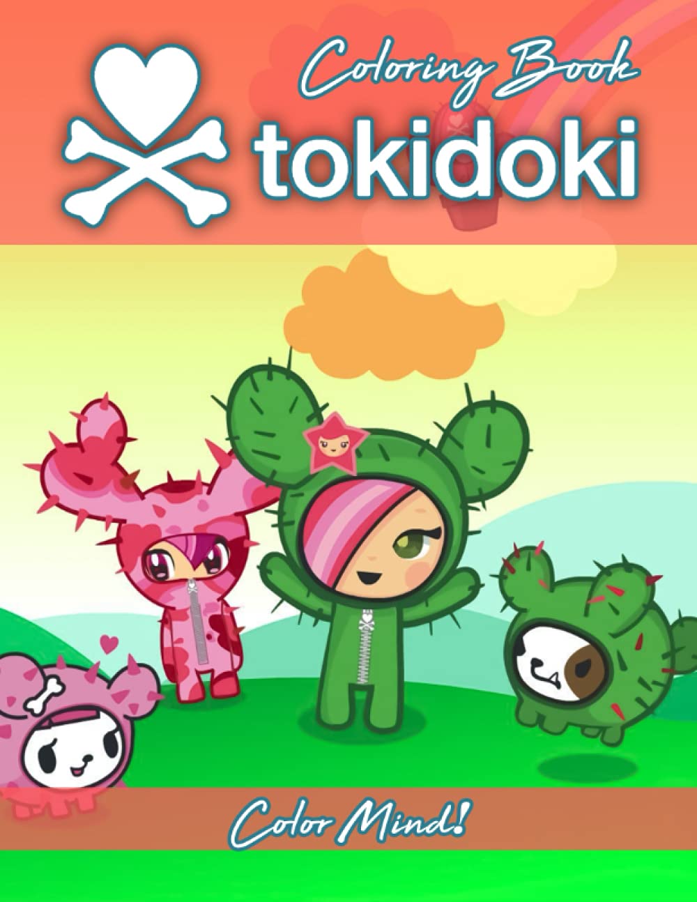 Color Mind! - Tokidoki Coloring Book: Jumbo Giant Coloring Images To ...