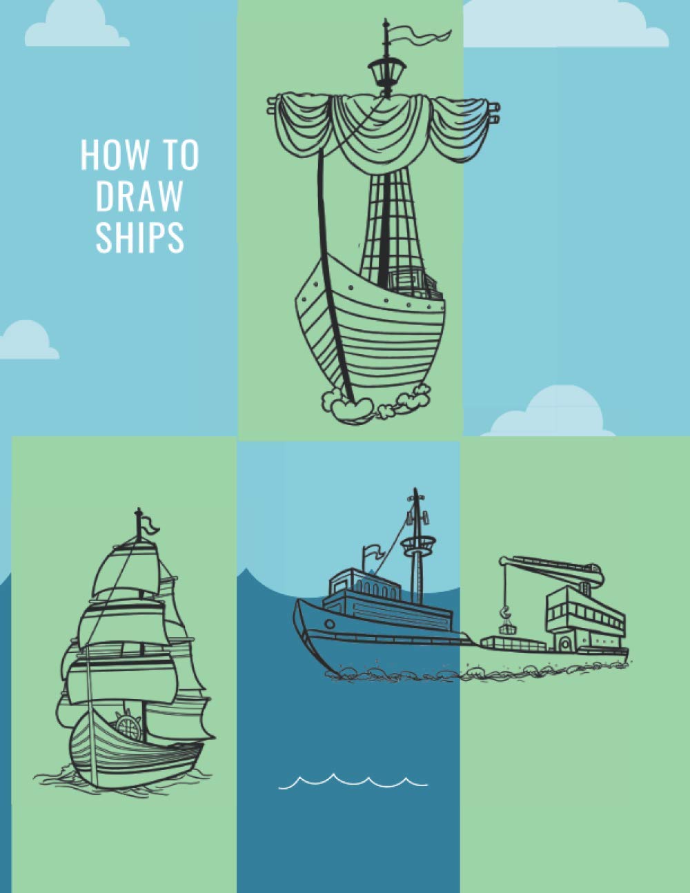 how-to-draw-ships-drawing-books-for-beginners-by-kitdanai