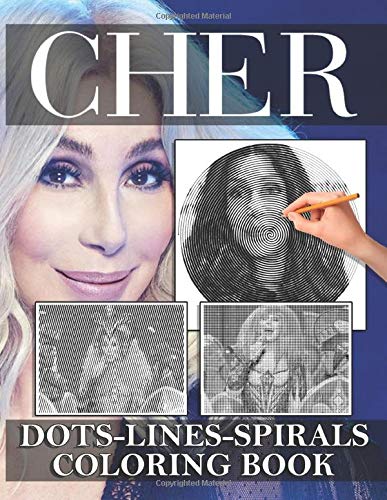 Cher Dots Lines Spirals Coloring Book: High-Quality Dots-Lines-Spirals ...