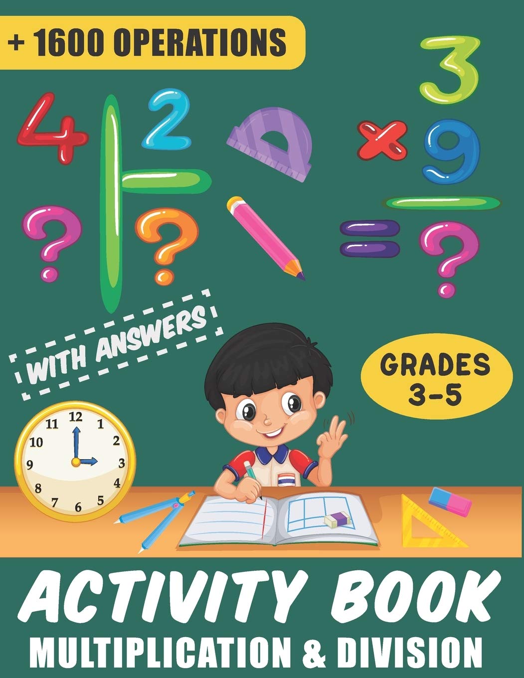 Activity Book - Multiplication & Division with Answers: Single, Double ...