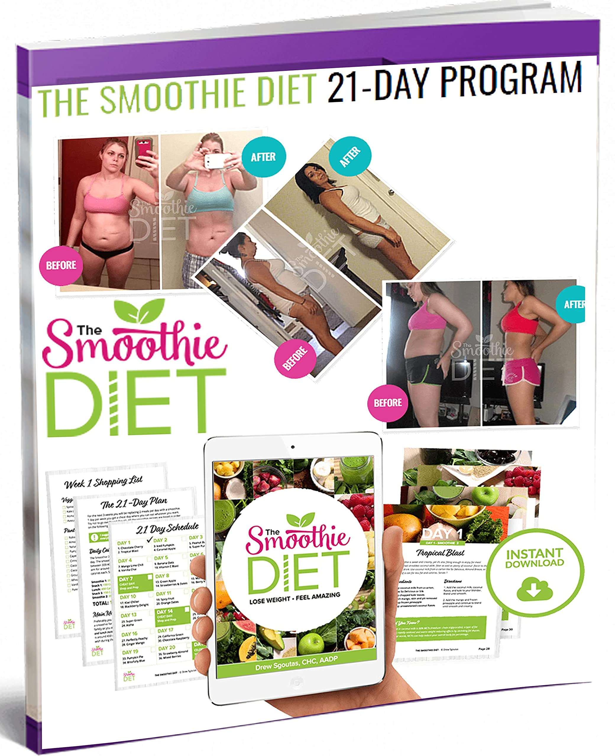 The Smoothie Diet 21-Day Plan for Quick and Easy Weight Loss: Read ...