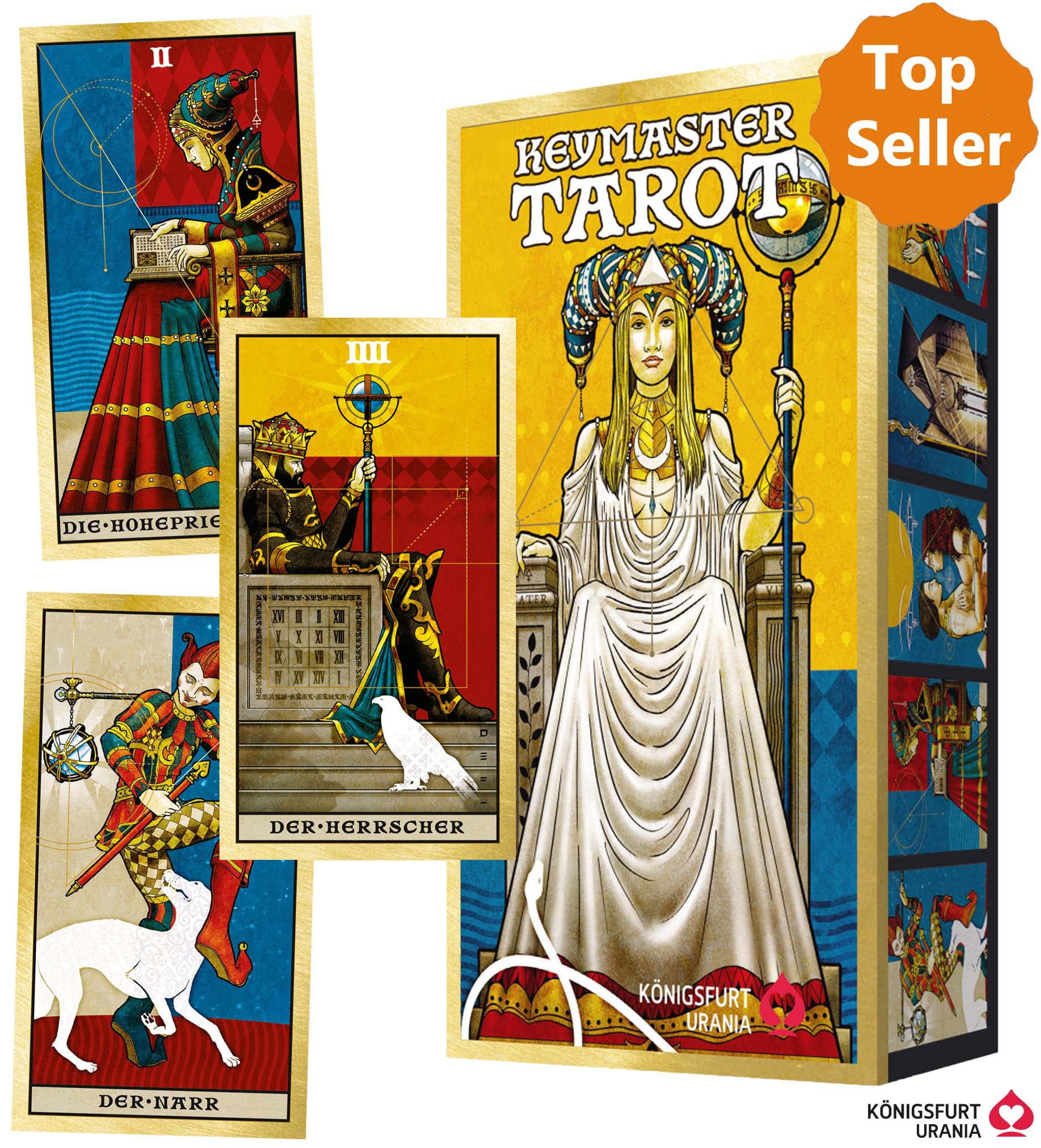 Keymaster Tarot: 78 Karten mit Anleitung by Lilo Schwarz | Goodreads