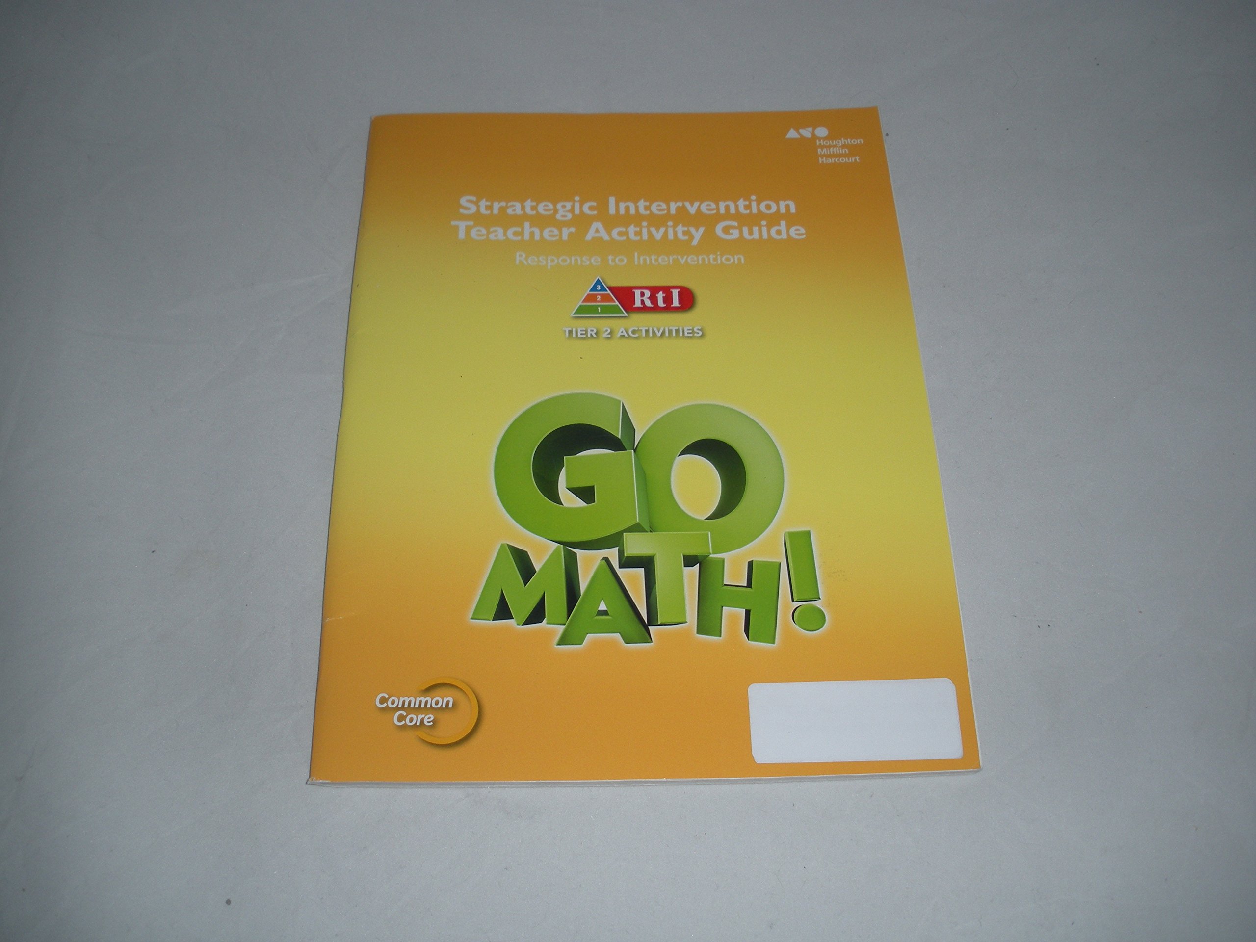 GO Math!: Strategic Intervention Teacher Guide Grade 5 by Houghton Mifflin Harcourt | Goodreads