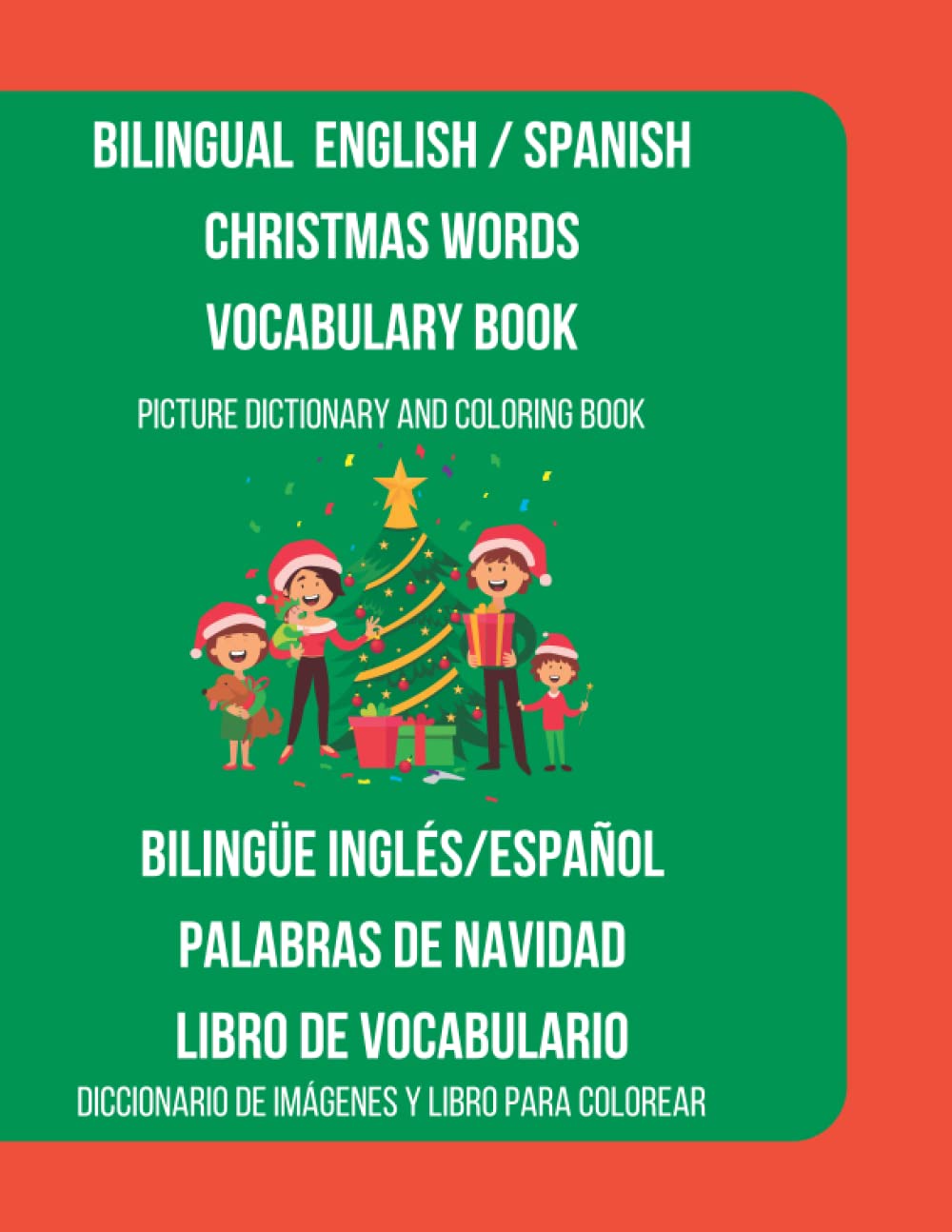BILINGUAL ENGLISH / SPANISH: CHRISTMAS WORDS VOCABULARY ~ PICTURE ...
