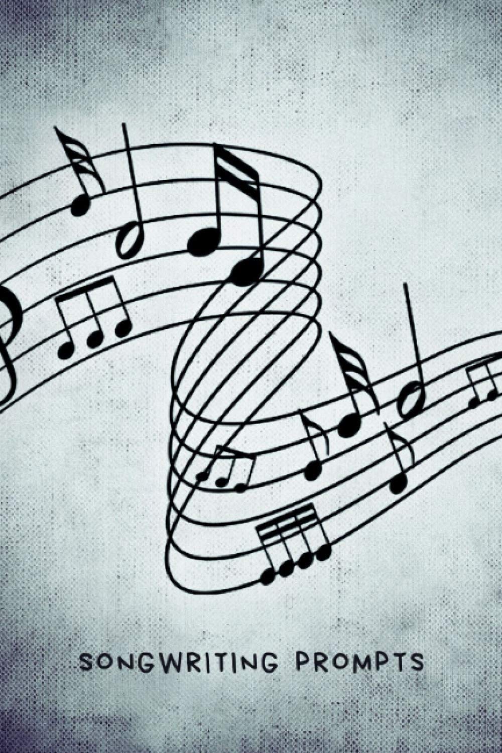 Songwriting Prompts: Music journal songwriting notebook with lyrics ...