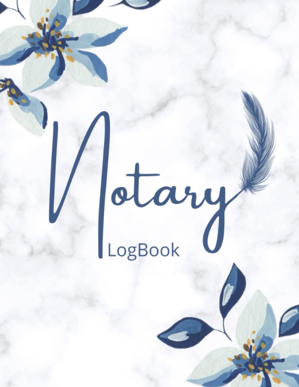 Floral Purple Notary Journal , Notary Record Book , Notary Logbook ...