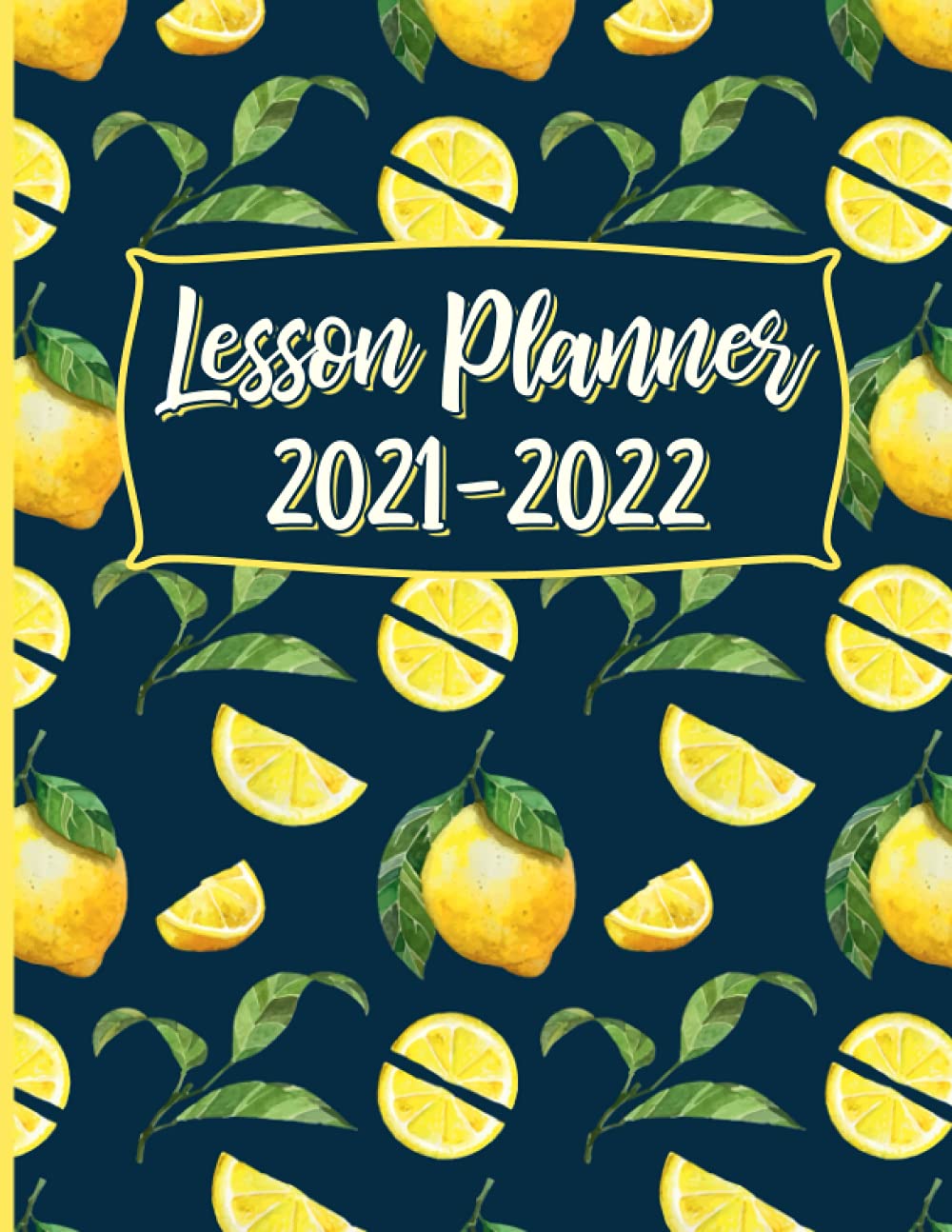 Teacher Lesson Planner: 7-Subject | Year-at-a-Glance | Monthly ...