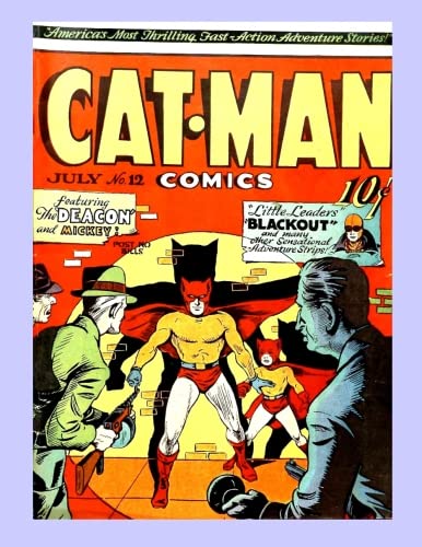 Cat-Man Comics #12: Great Golden Age Comic Action - All Stories - No ...