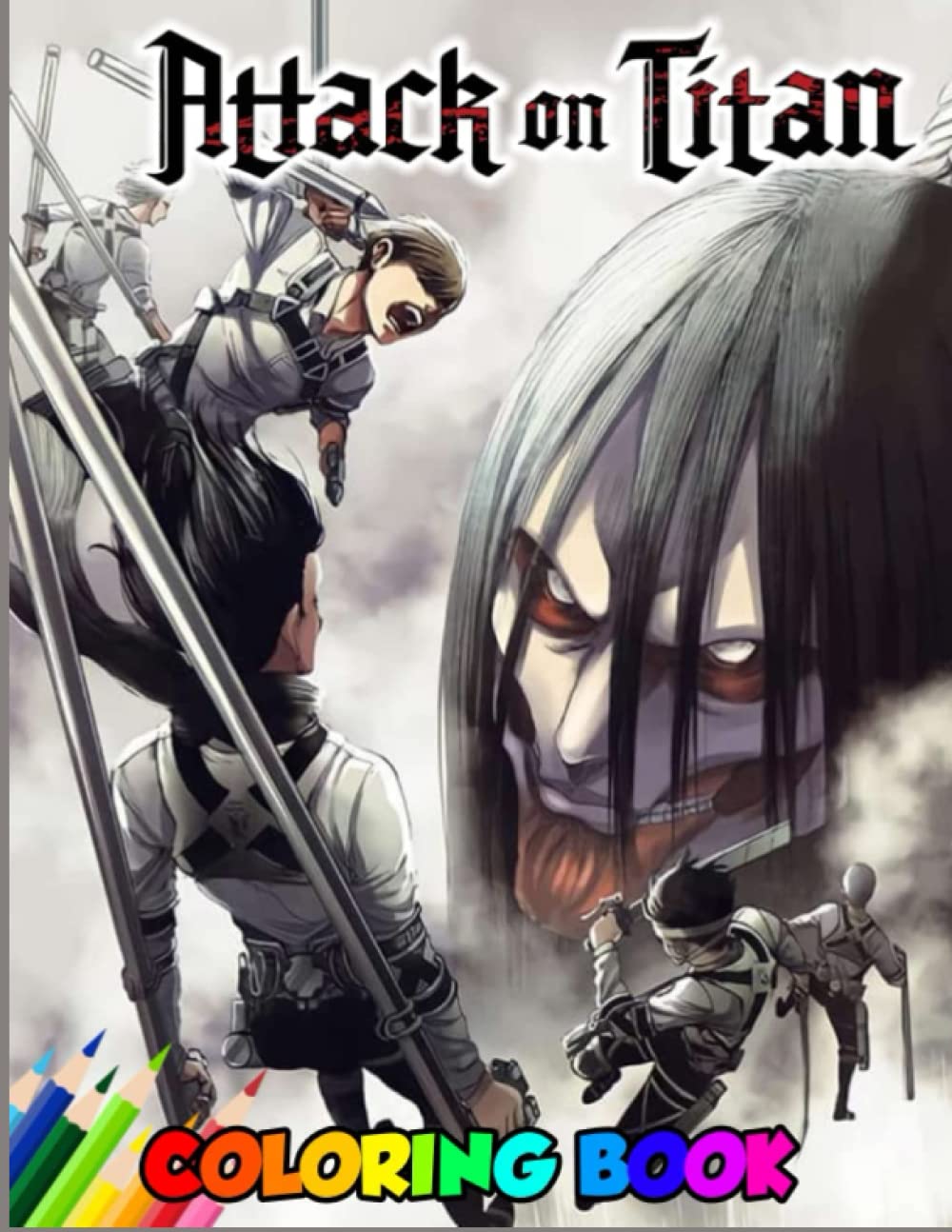 AOT Coloring Book: A Coloring Book for Kids Ages 4-7,8-12, Boys, and ...