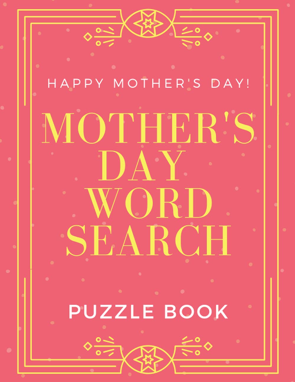 Mother's day Word Search Puzzle Book: Crossword Puzzles for Adults ...