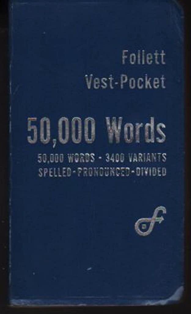 New Century Vest Pocket 50000 Words Divided and Spelled by Harry Sharp ...