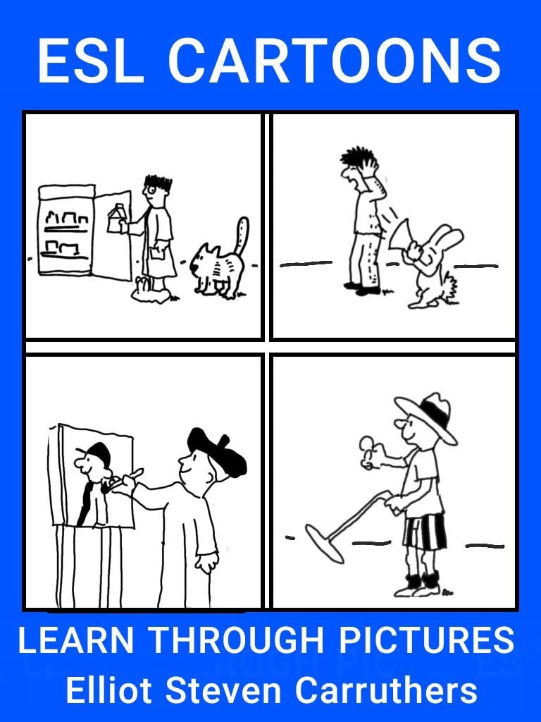 ESL Cartoons: Vocabulary Picture Cartoons by Elliot Carruthers | Goodreads