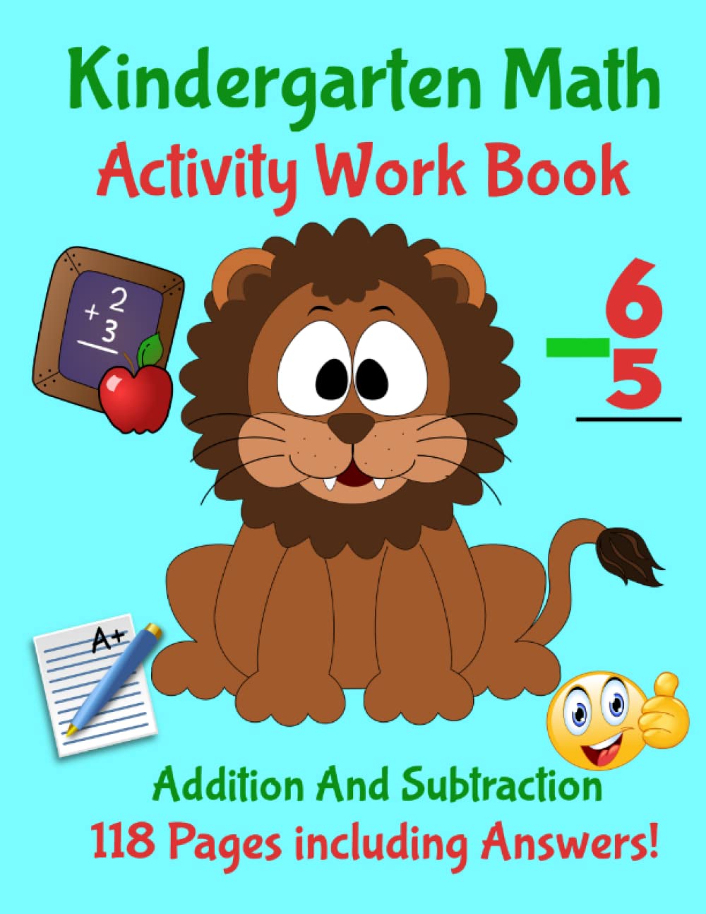 Kindergarten Math Activity Work Book: We Bring The Math! by Seeing ...