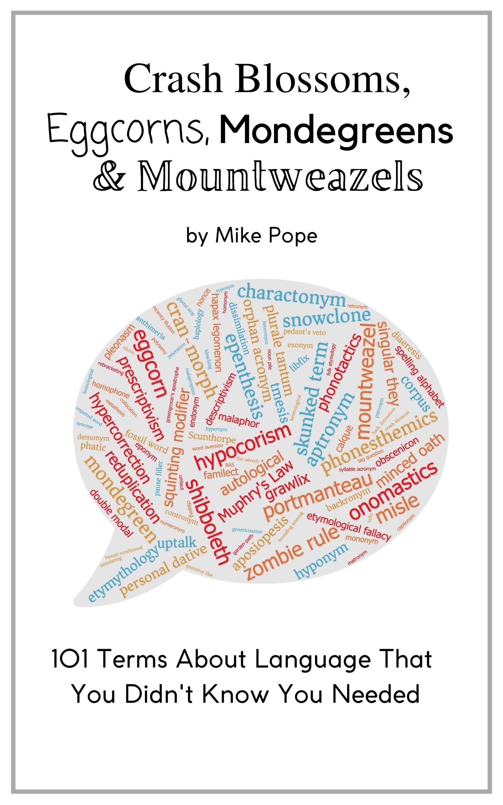 Crash Blossoms, Eggcorns, Mondegreens & Mountweazels: 101 Terms About ...