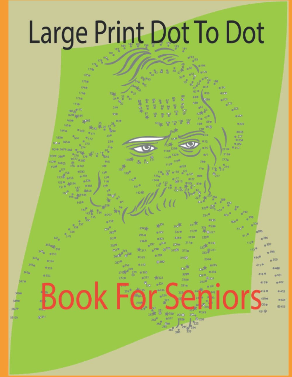 Large Print Dot To Dot Book For Seniors: Large Print Dot to Dot- Mother ...