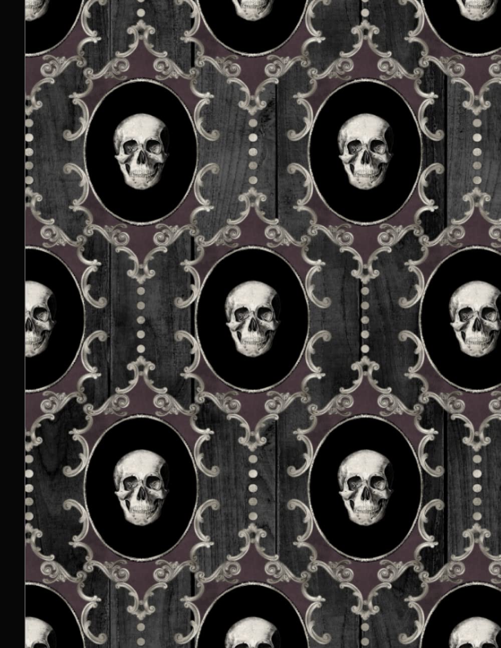 Goth Drawing Book: Large Unlined Blank Sketchbook for Drawing, Art ...