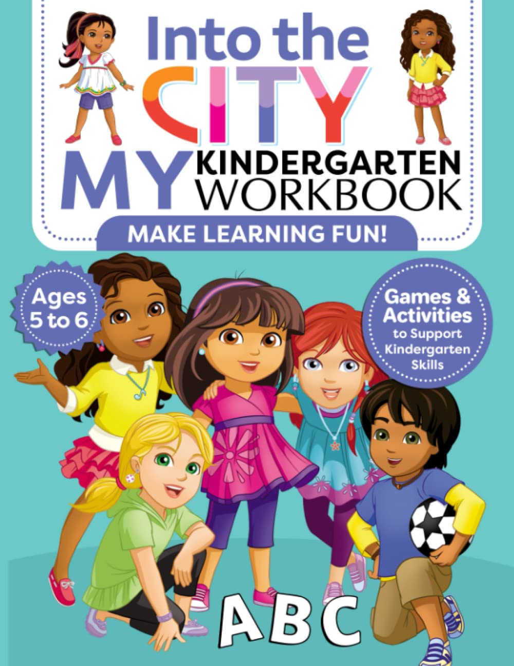 Into The City My Kindergarten Workbook: Watercolor Spiritual First ...