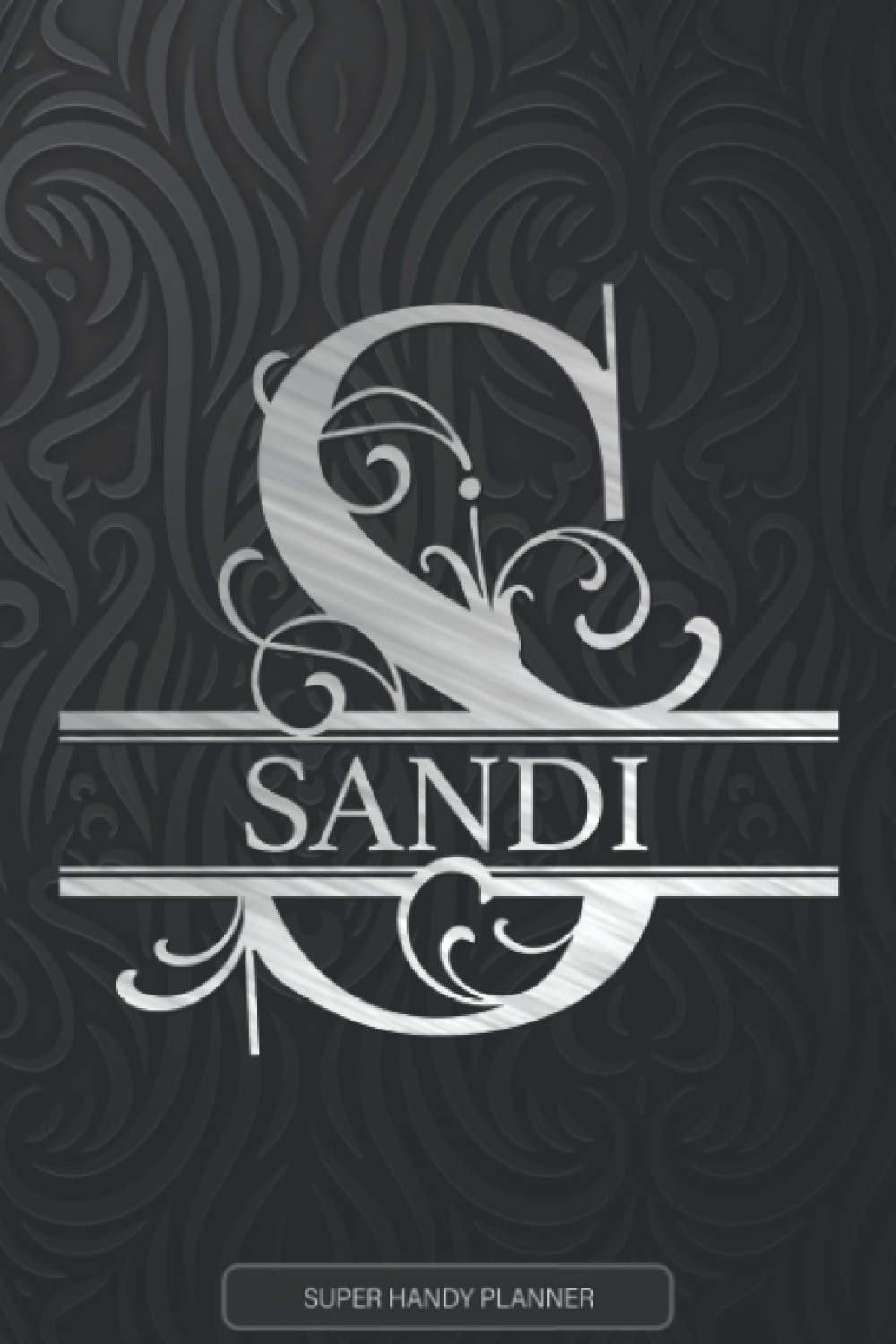 Sandi: Monogram Silver Letter S The Sandi Name - Sandi Name Custom Gift ...