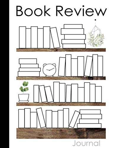 Book Review Journal: Reading Log Journal large print 8.5x11” (For ...