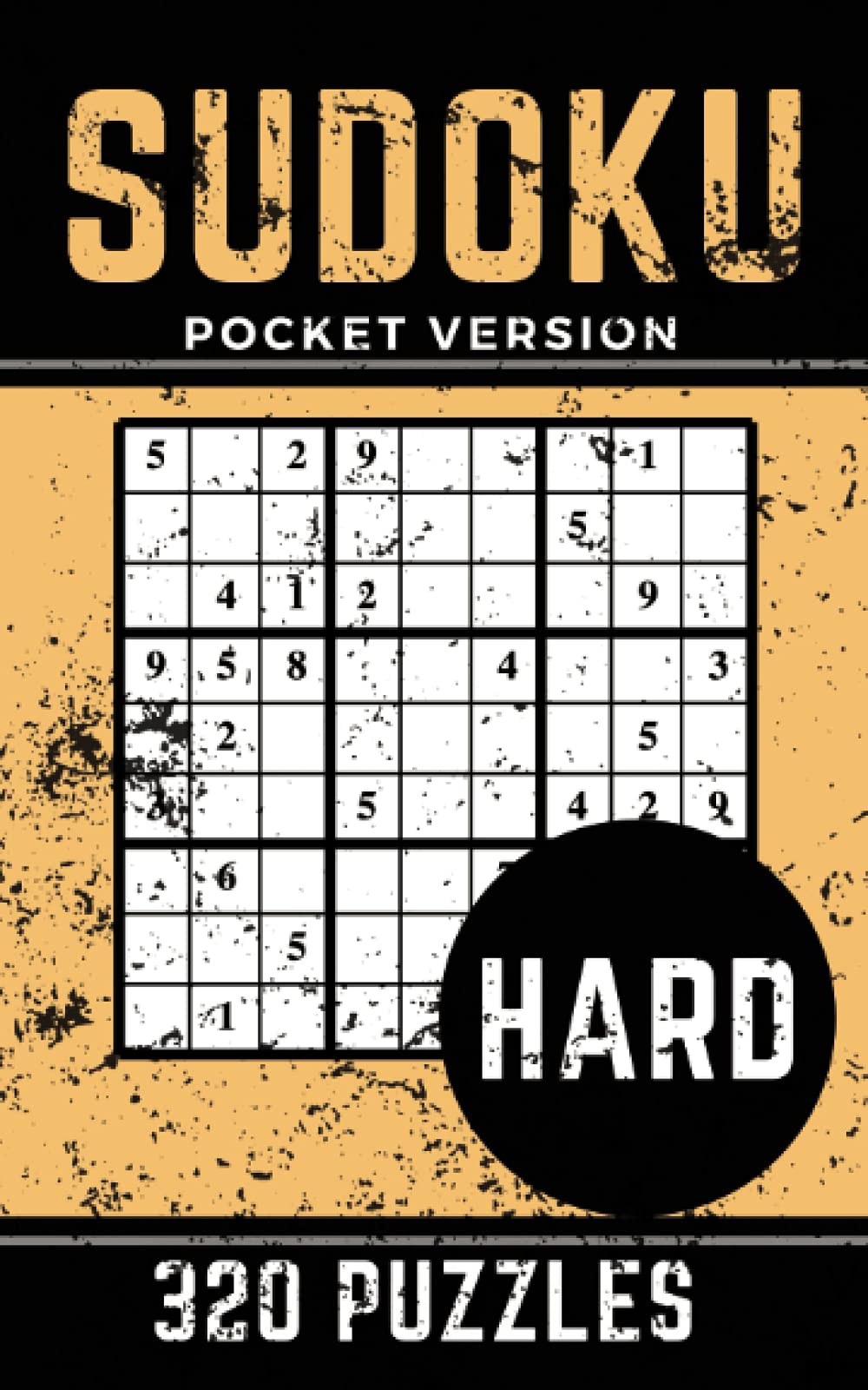Sudoku Pocket Version: 320 puzzles hard, travel-friendly puzzle book, 5 ...