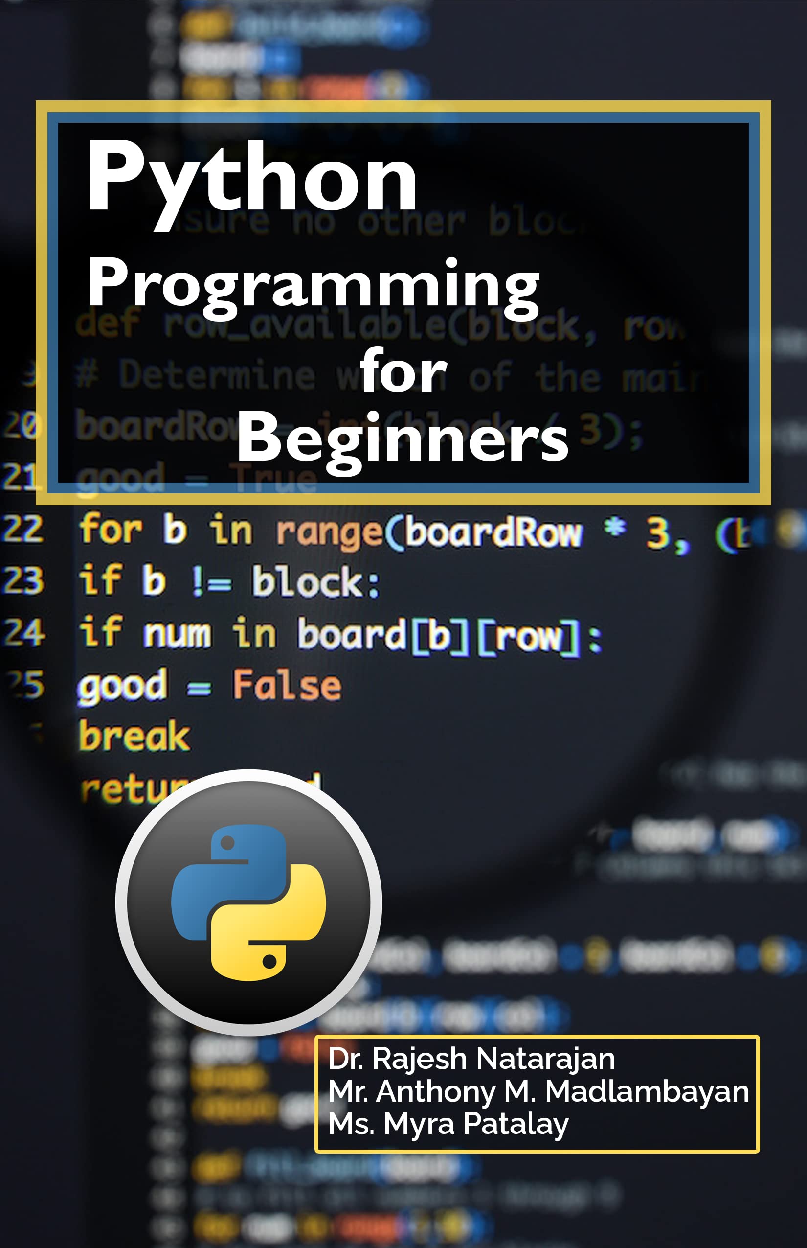 Python Programming For Beginners By Dr Rajesh Natarajan Goodreads