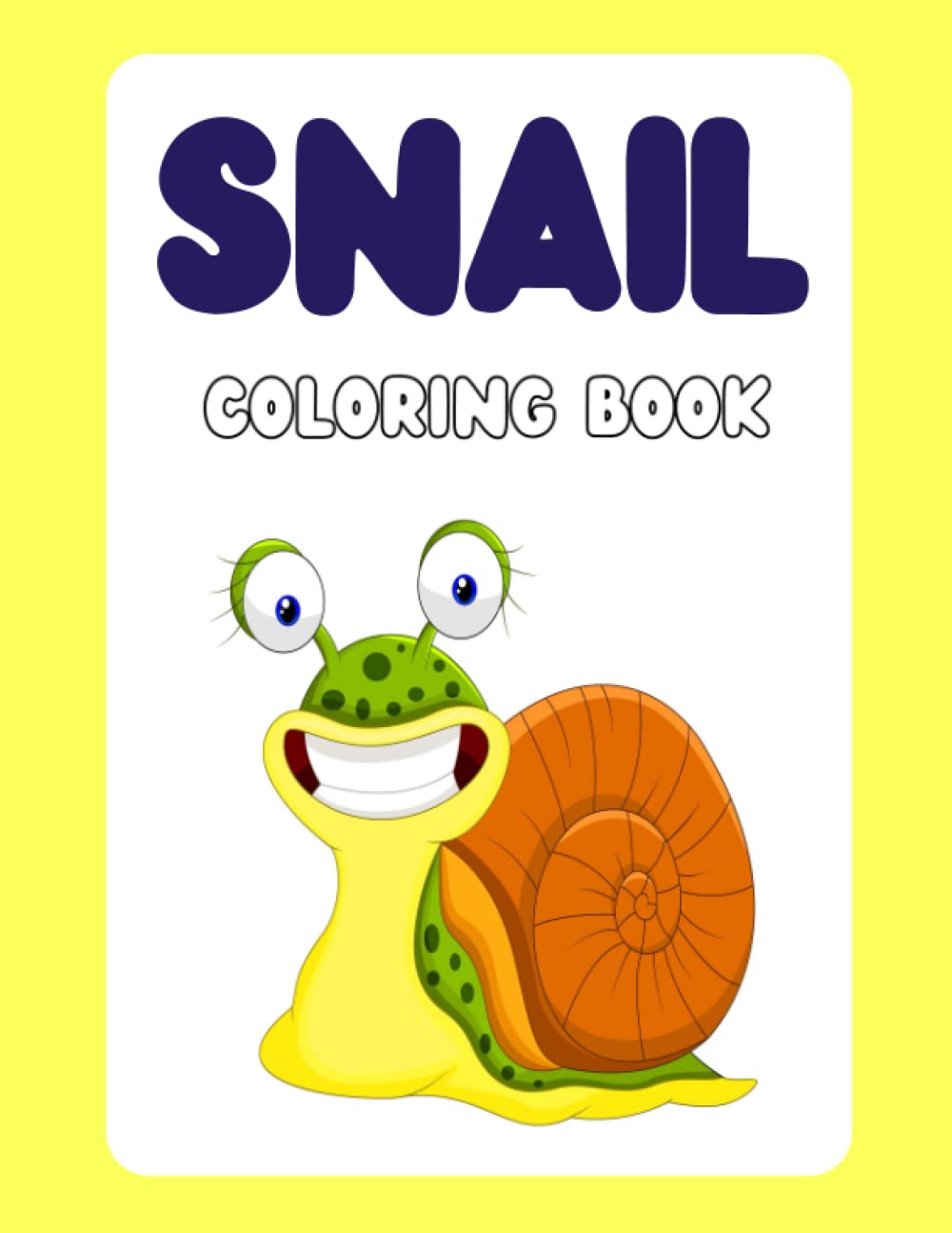 Snail Coloring Book: Coloring pages For Adults And Kids Relaxation And ...