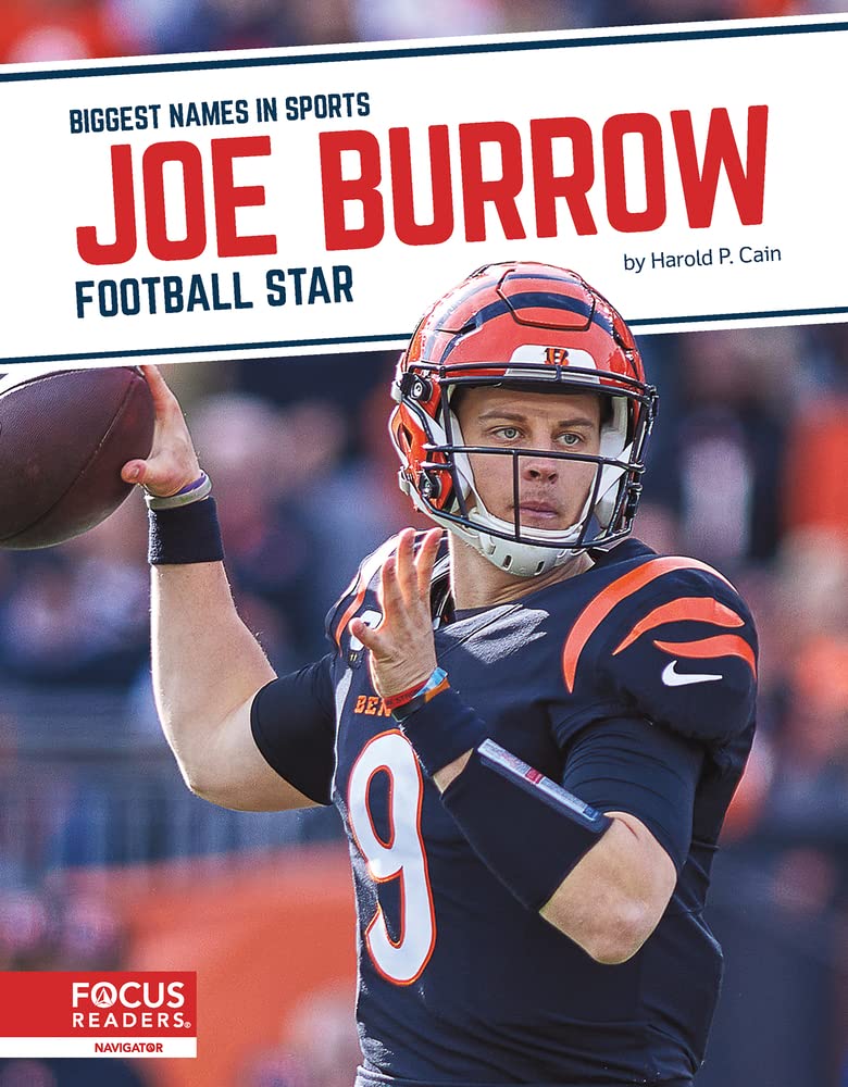 Joe Burrow: Football Star (Biggest Names in Sports) by Harold P. Cain ...