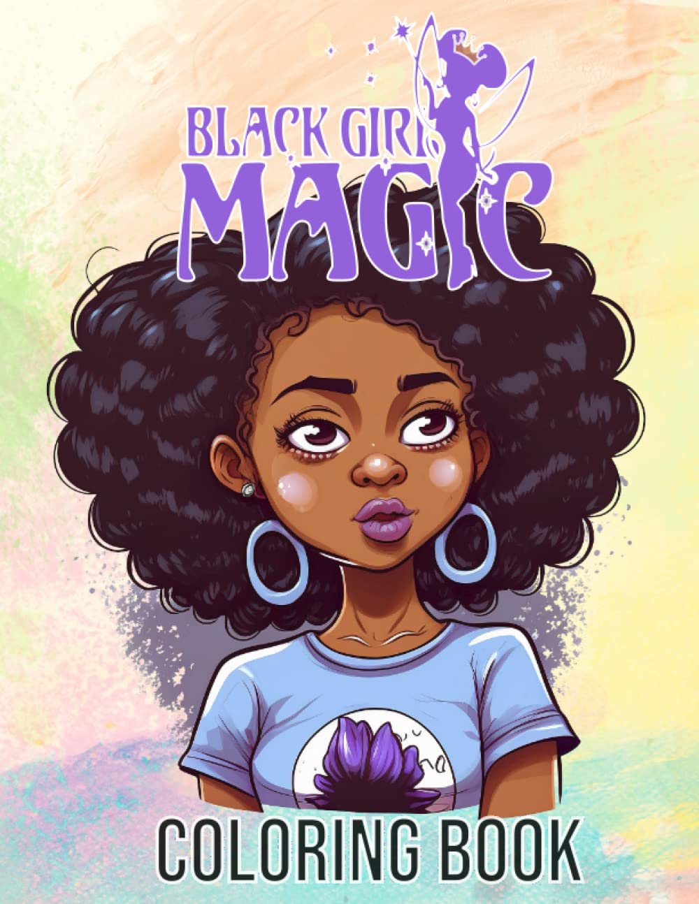 Black Girl Magic Coloring Book: Great Coloring Book, Featuring 51 ...
