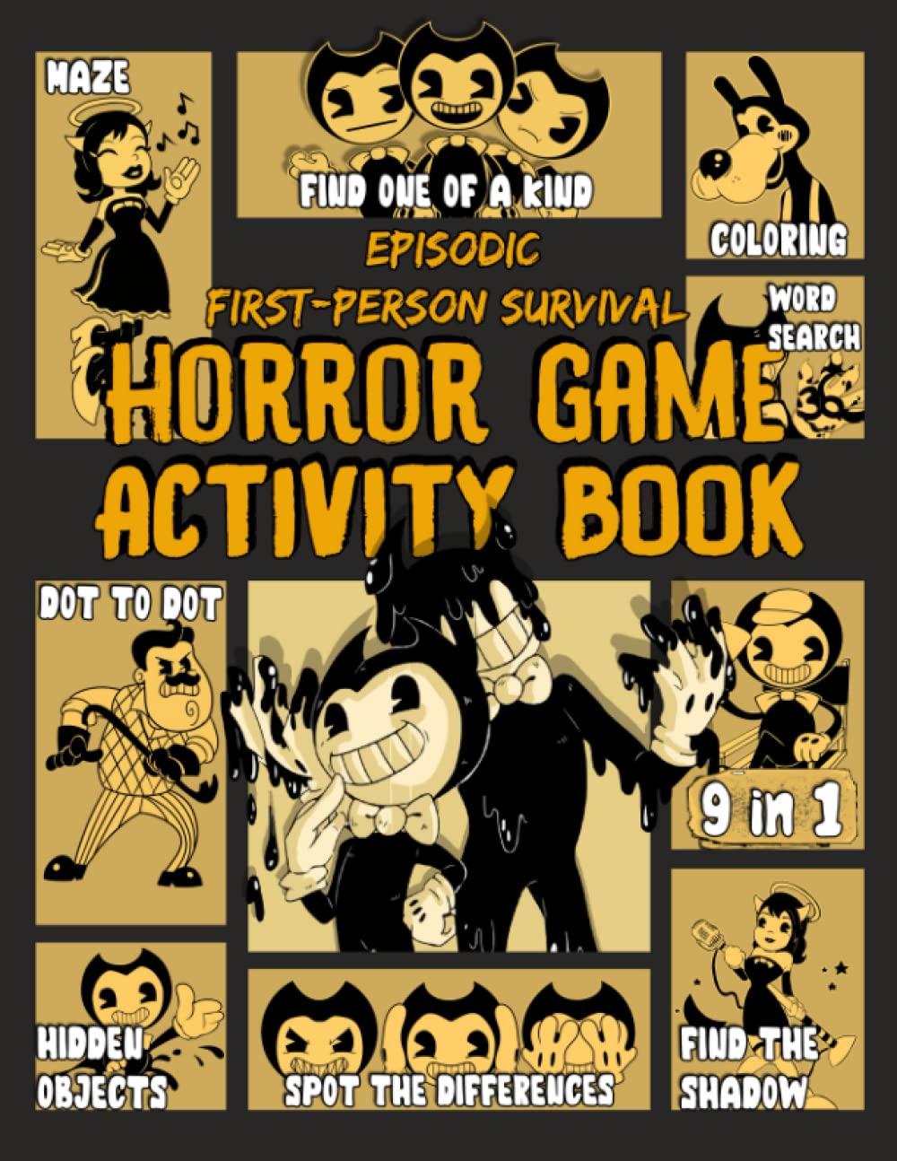 Episodic First-person Survival Horror Game Activity Book: Books ...